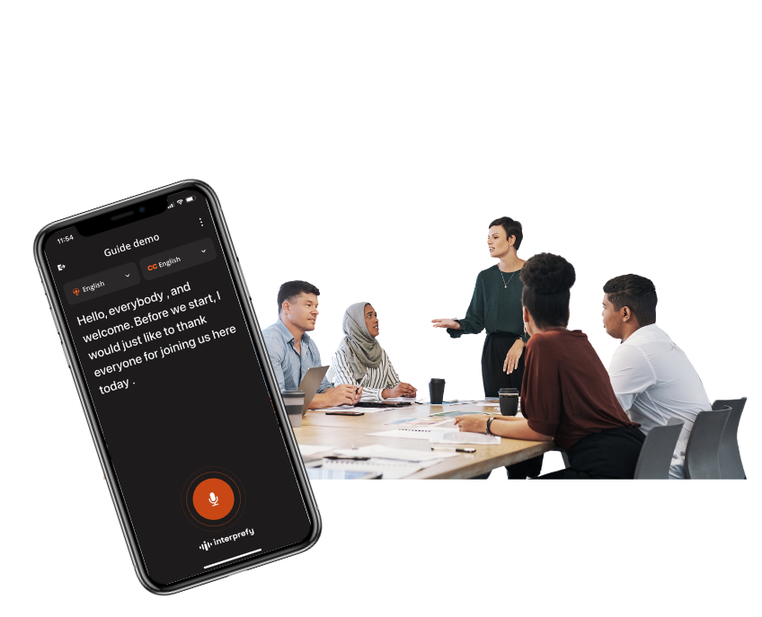Live Interpretation, AI Speech Translation & Captions | Interprefy